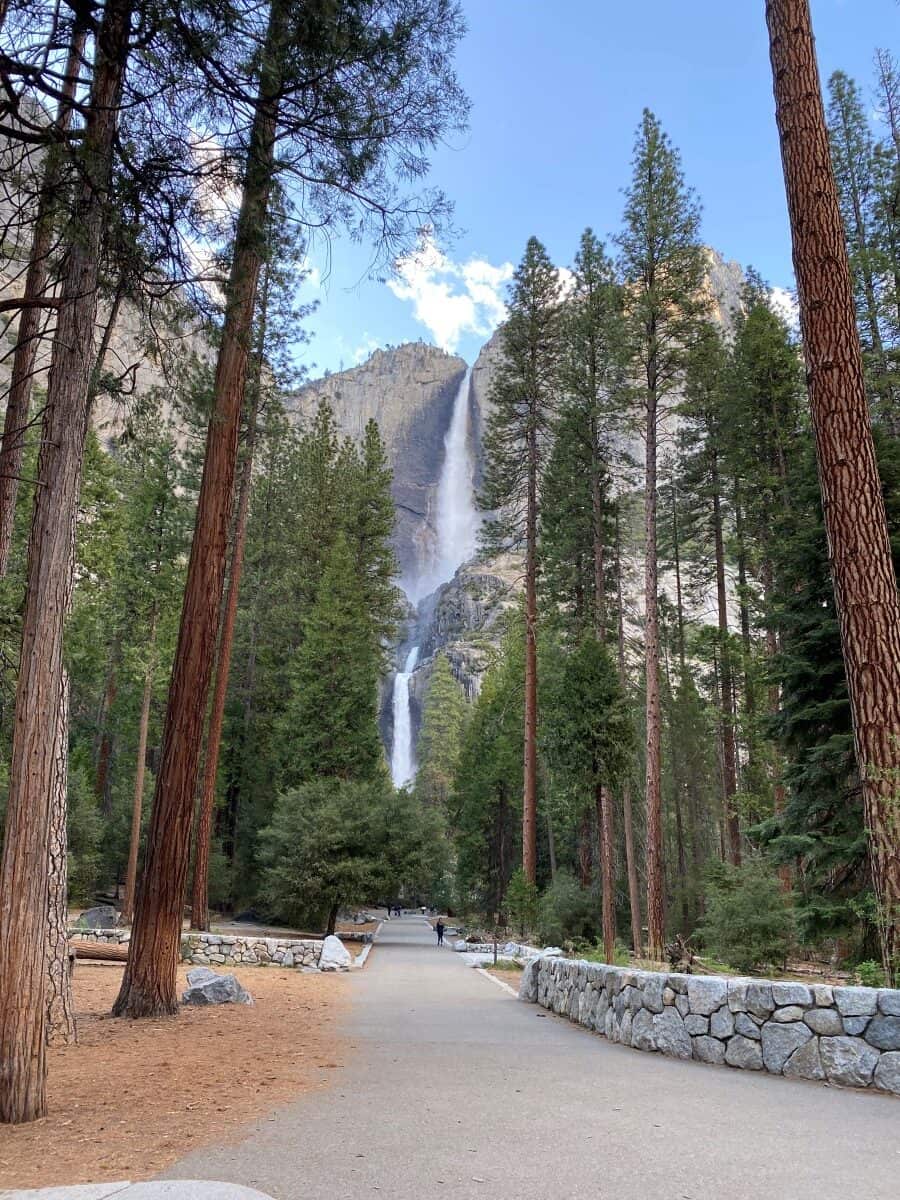 My experience hiking the Lower Yosemite Falls Trail - My California Travels