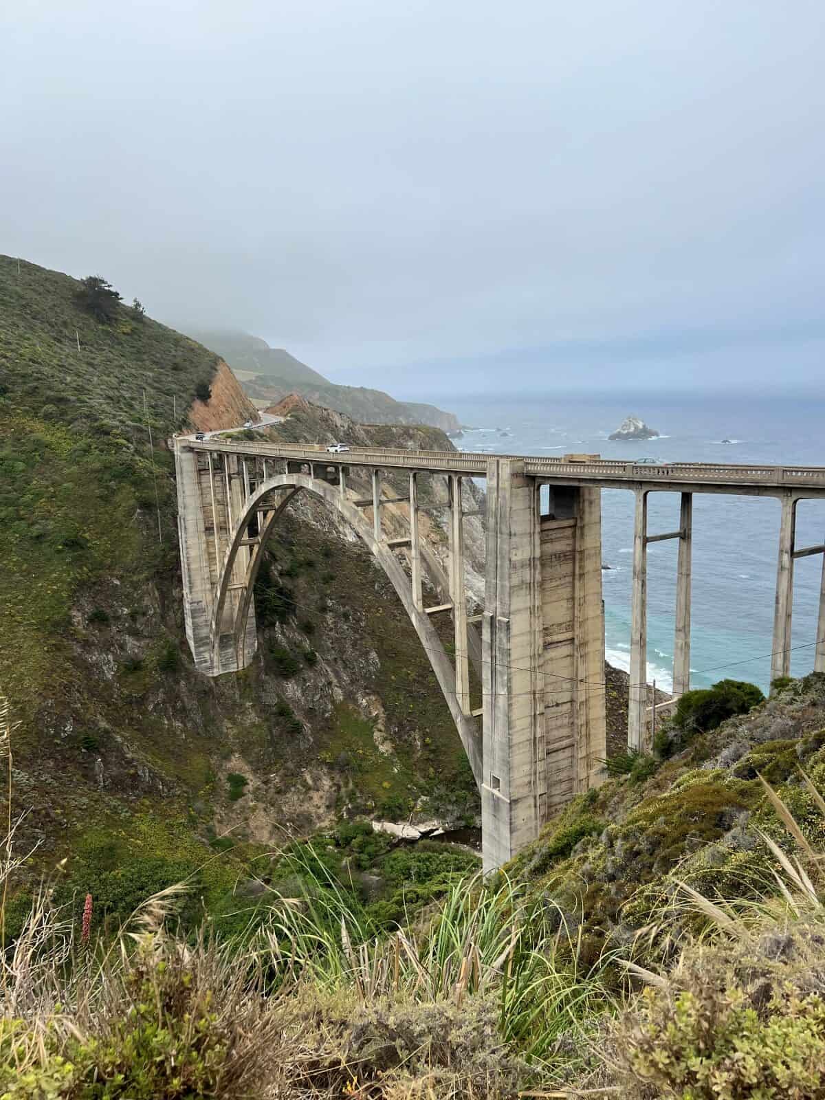 My visit to the iconic Bixby Bridge in Big Sur - My California Travels