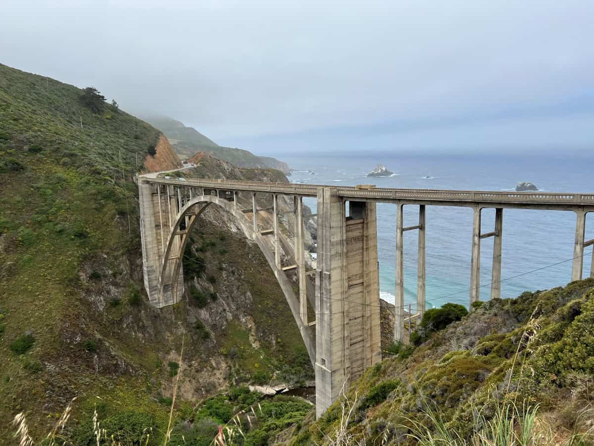 My visit to the iconic Bixby Bridge in Big Sur - My California Travels