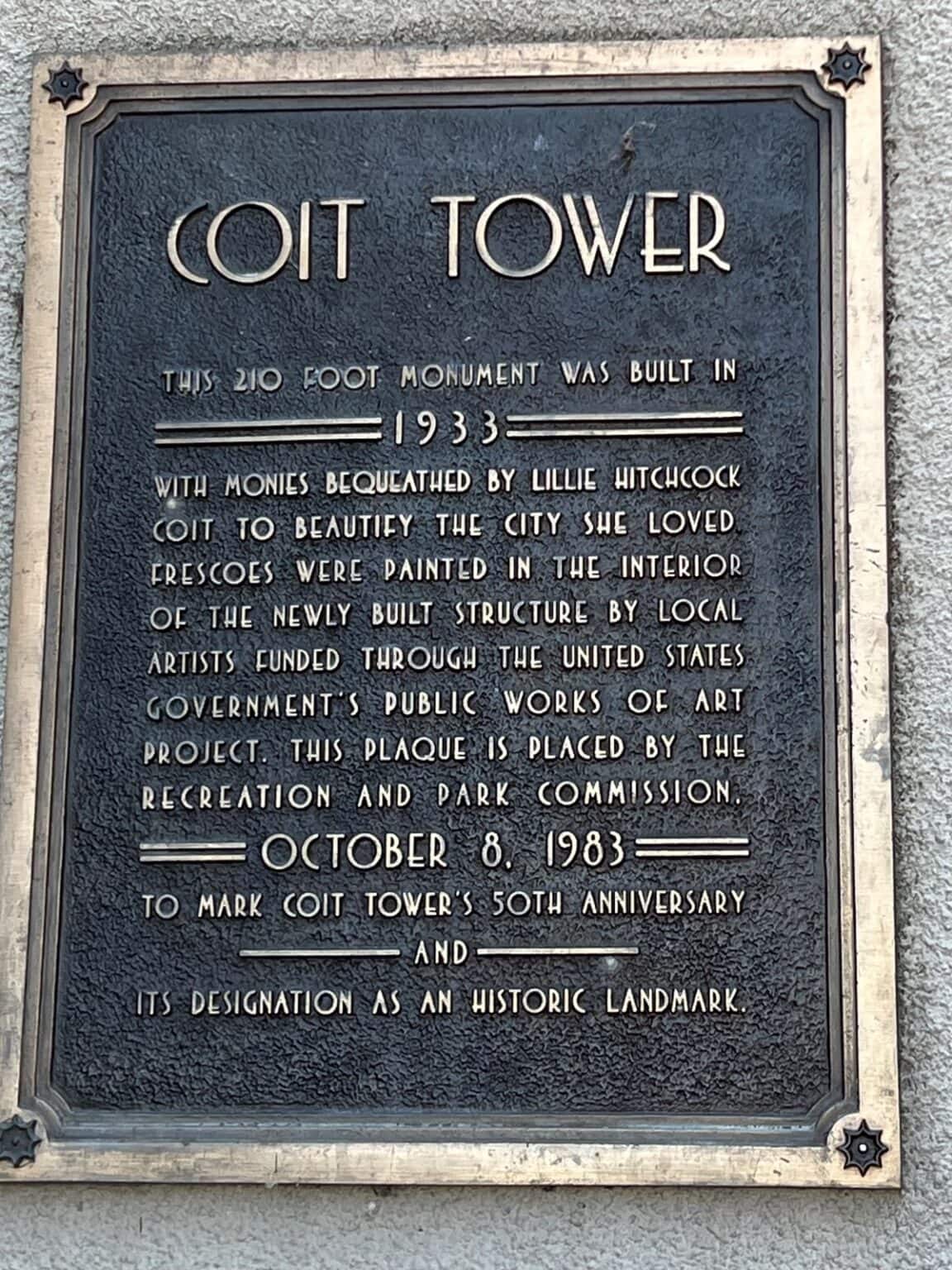 Coit Tower in San Francisco: Visit for epic views and historic murals ...