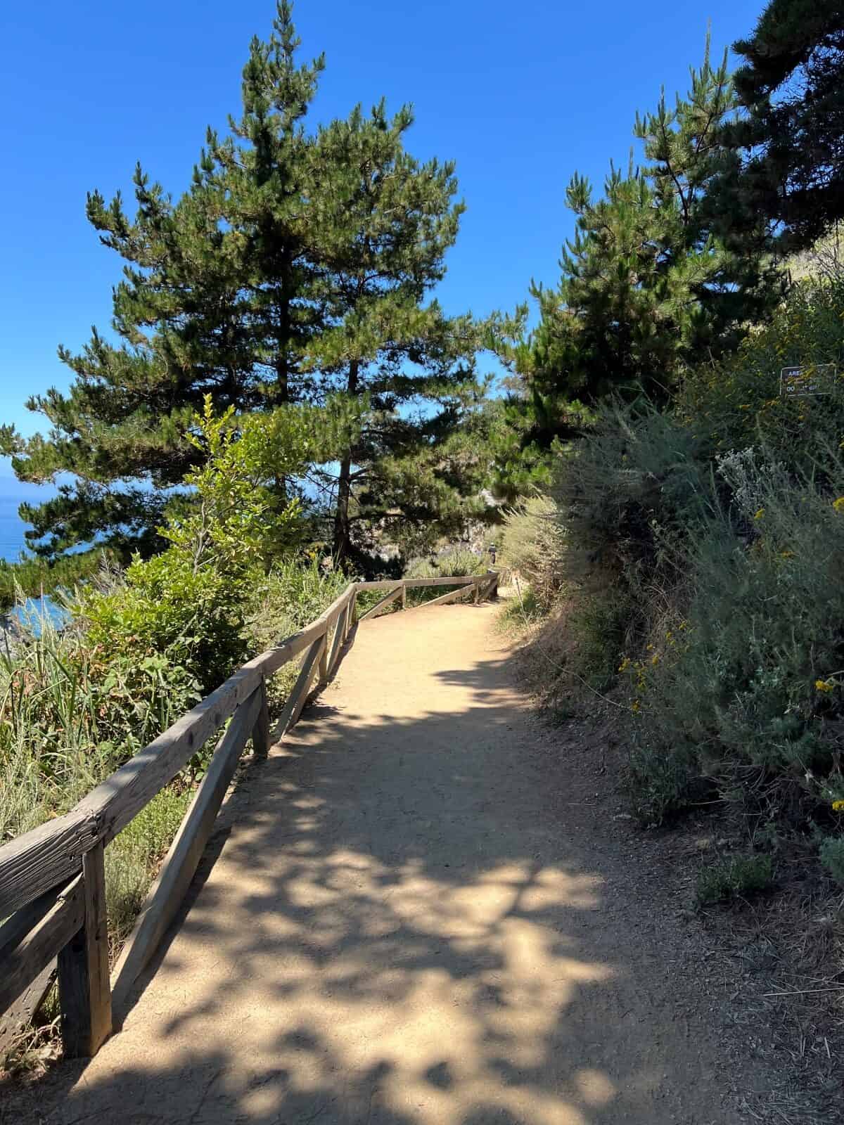 My visit to the Iconic McWay Falls in Big Sur - My California Travels