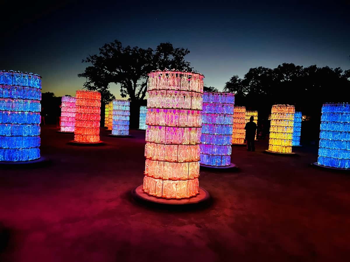 Sensorio Field of Lights in Paso Robles: An illuminated evening! - My ...