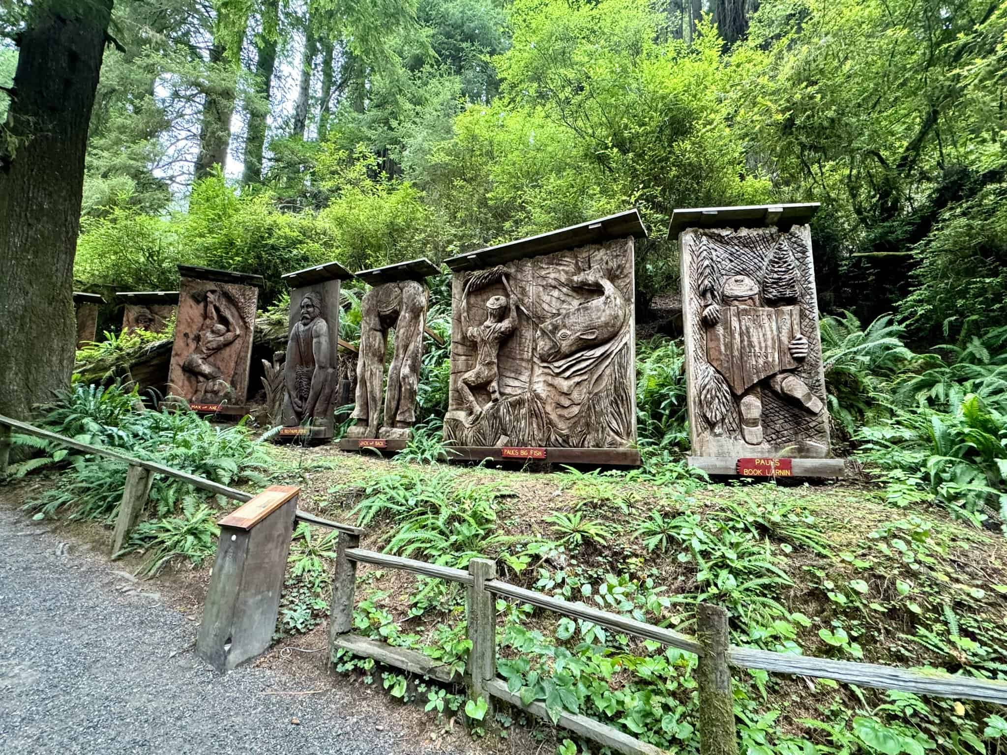 My visit to Trees of Mystery: A unique redwoods attraction! - My ...